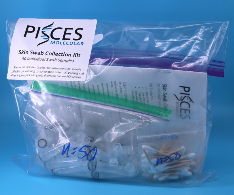 Individual swab sample collection kit (50 samples)